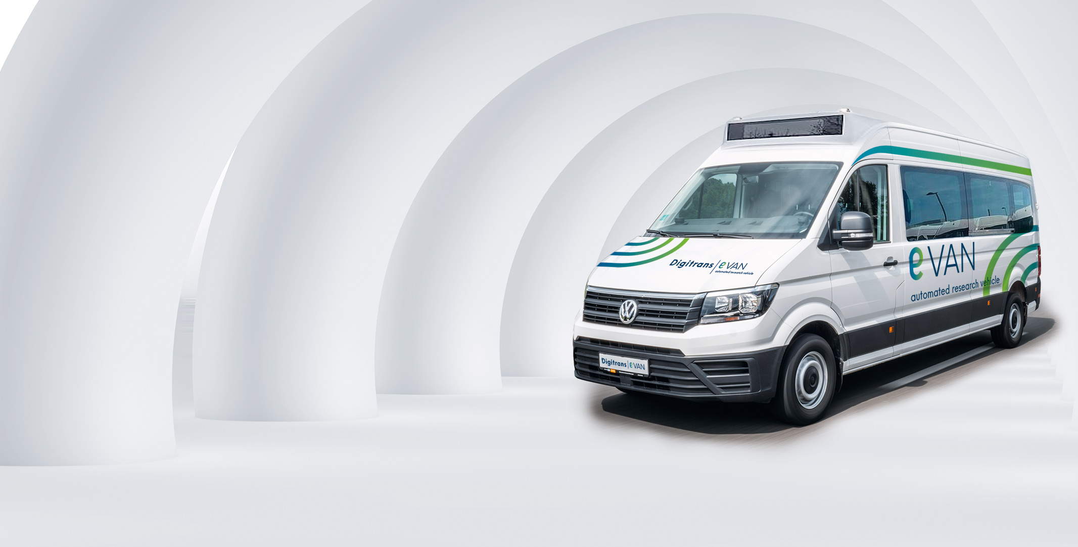 Digitrans » Automatisiertes Versuchsfahrzeug Digitrans eVAN